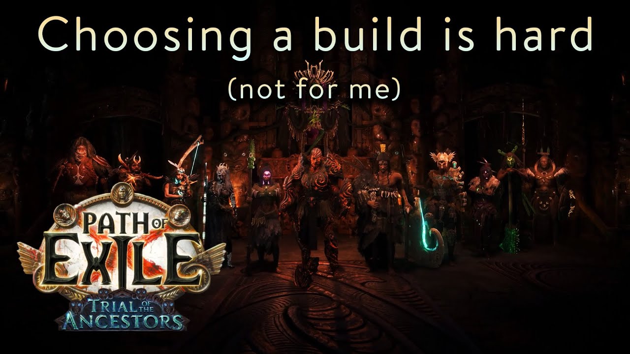 PoE 3.22 - How I Choose My League Start Build - YouTube