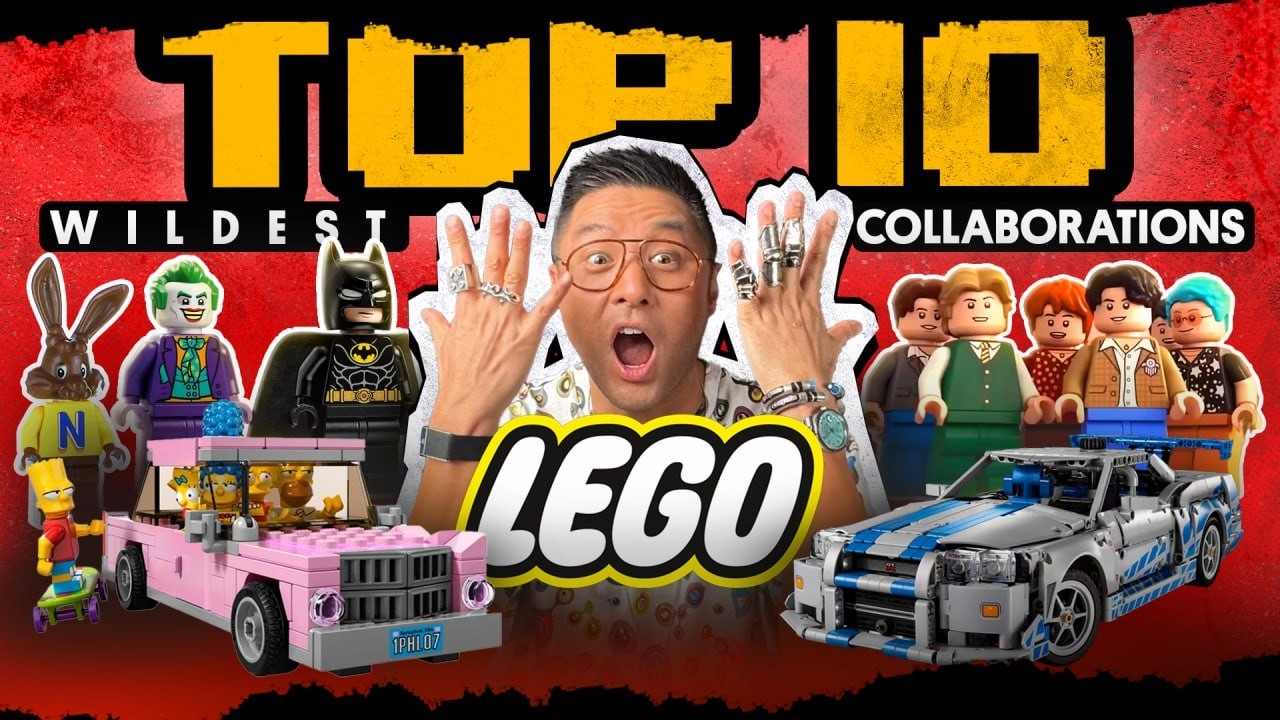 Top 10 Wildest LEGO Collaborations - YouTube