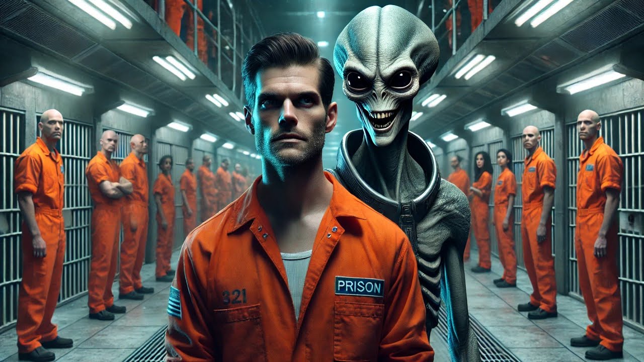 The Alien warden laughed at him, Until Human escaped the Galactic Jail ...