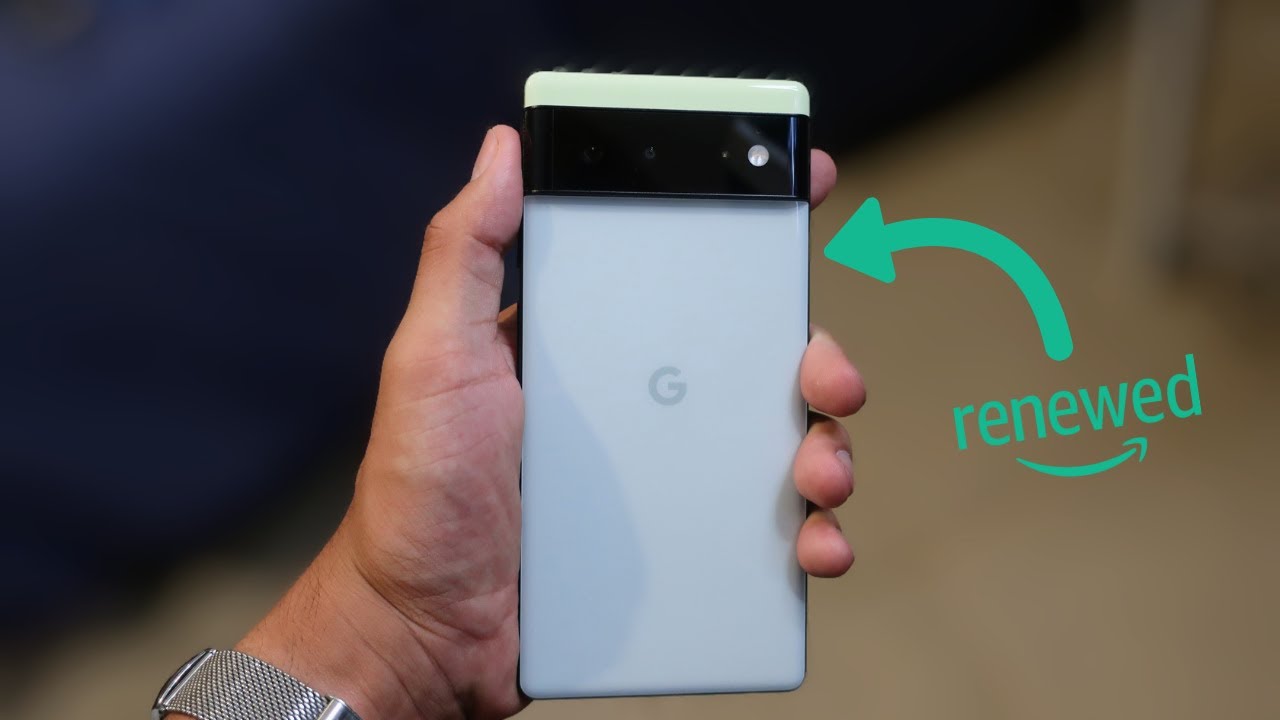 Compre un GOOGLE PIXEL 6 reacondicionado en AMAZON RENEWED🤯 - YouTube