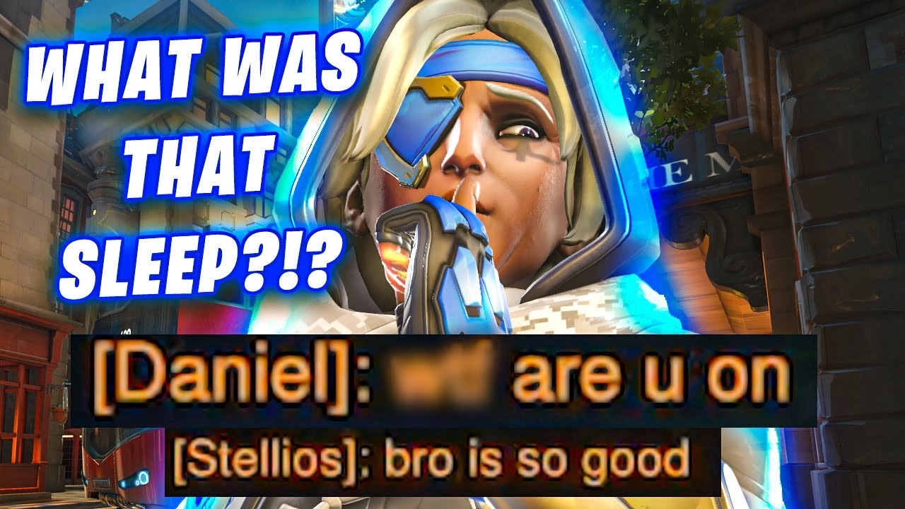 Ana sleep darts that IMPRESS even DPS mains w/ reactions | Overwatch 2 ...