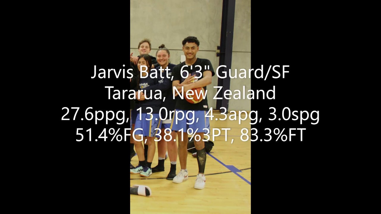 Jarvis Batt 2019 Season Highlights - College Recruitment - YouTube