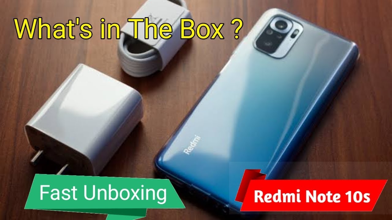 Redmi Note 10s Unboxing | What's in The Box Redmi Note 10s | Redmi ...