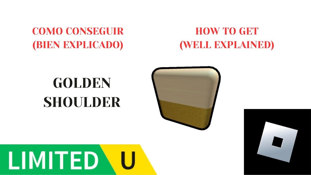 (SOLD OUT) COMO CONSEGUIR GOLDEN SHOULDER GRATIS/HOW TO GET GOLDEN ...