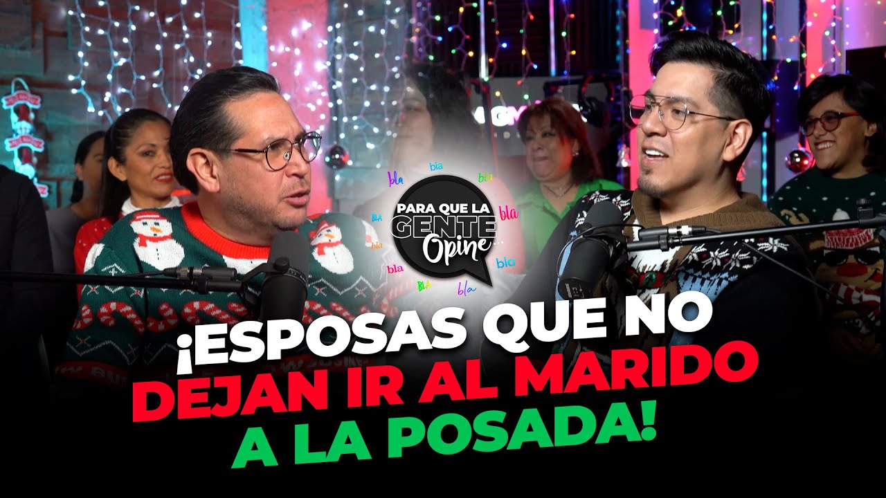 Las tóxicas que no dejan ir al esposo a la posada. - YouTube