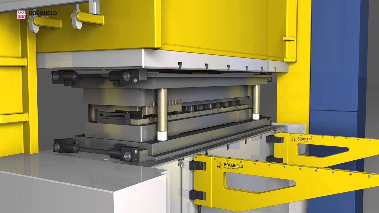 Wedge clamp with electromechanical drive - YouTube