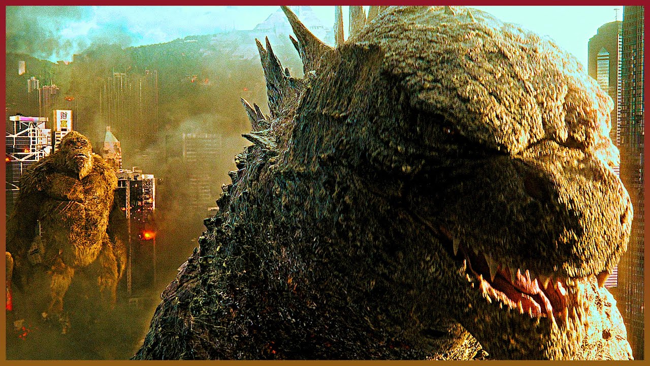 Godzilla Abandona el Combate - Escena Final | Godzilla Vs Kong (2021 ...