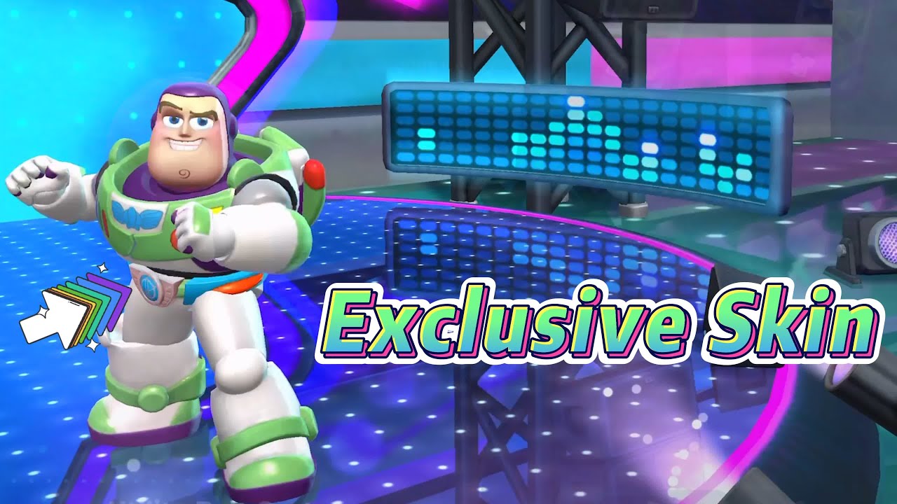 Buzz Lightyear | Utility Belt Skin Gameplay | Disney Melee Mania - YouTube