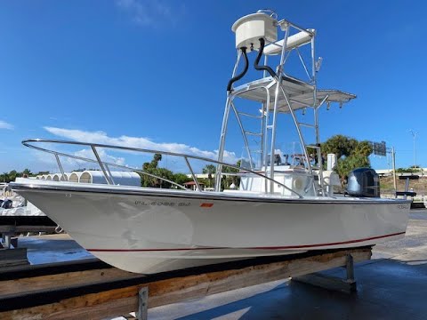 1974 Robalo 19 Center Console with Tower (Restored) - YouTube