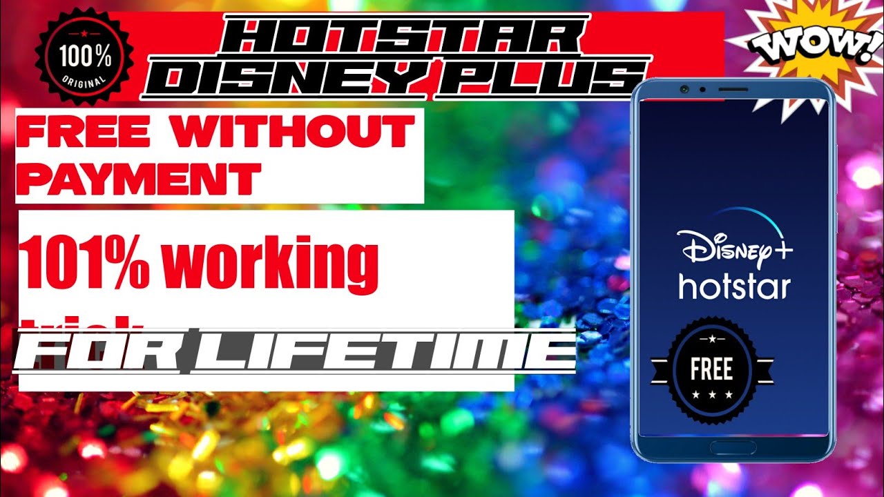 Hotstar Disney plus premium || How to get a Hotstar Disney plus 2020 ...