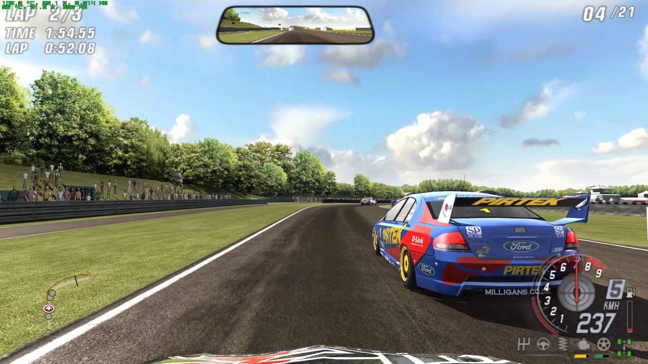 TOCA Race Driver 3 (V8 Supercars 3) - Oulton Park / TKR Sprint - YouTube