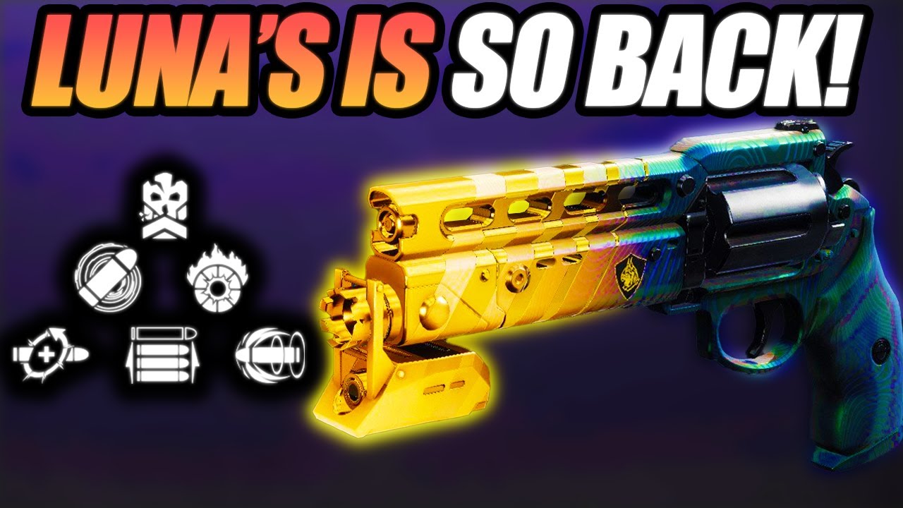 BEST Hand Cannon in Game: Luna's Howl is a PvP and PvE Menace [Destiny ...
