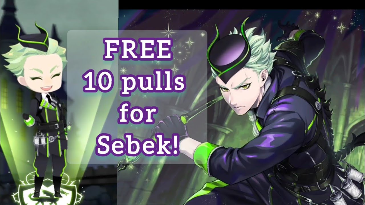 How my 10 pulls went for Sebek| Twisted Wonderland Gacha- Diasomnia SSR ...