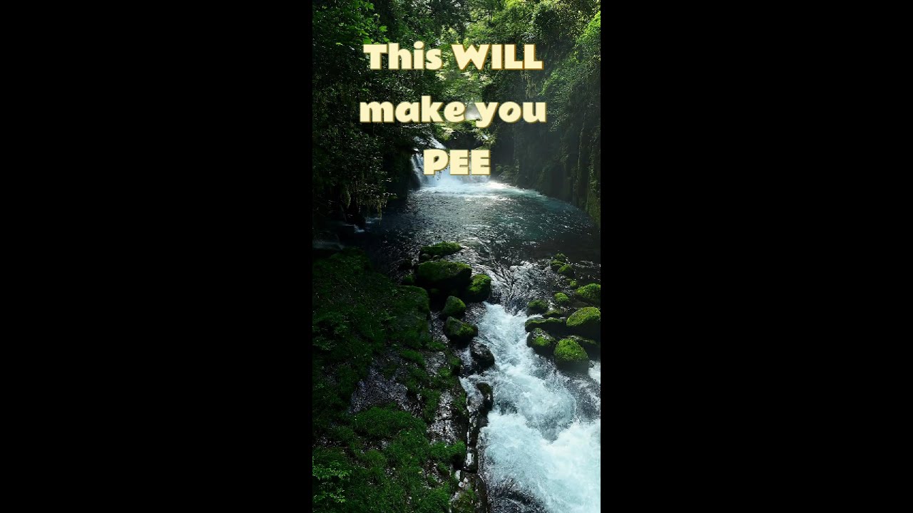 Running water sound to make you pee quickly 💧🌊 - YouTube