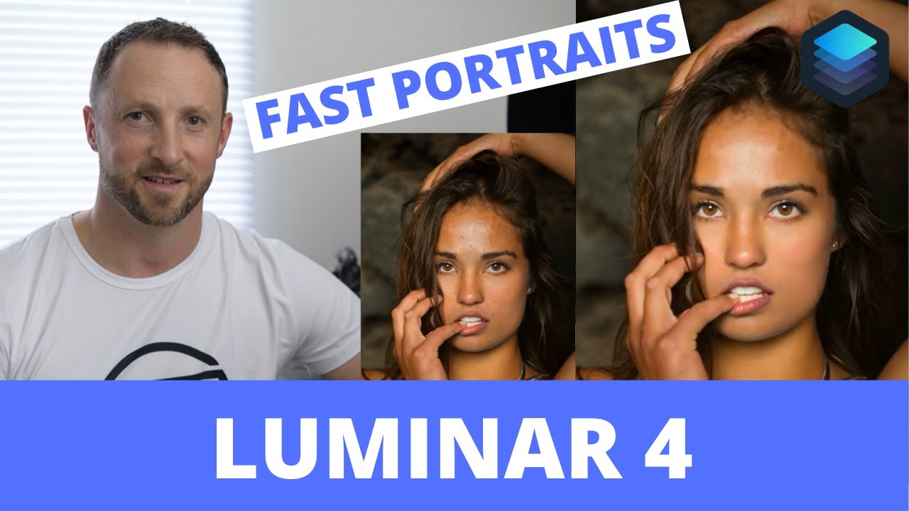 The Secret to Easily Get Stunning Portraits || Luminar 4 Tutorial - YouTube