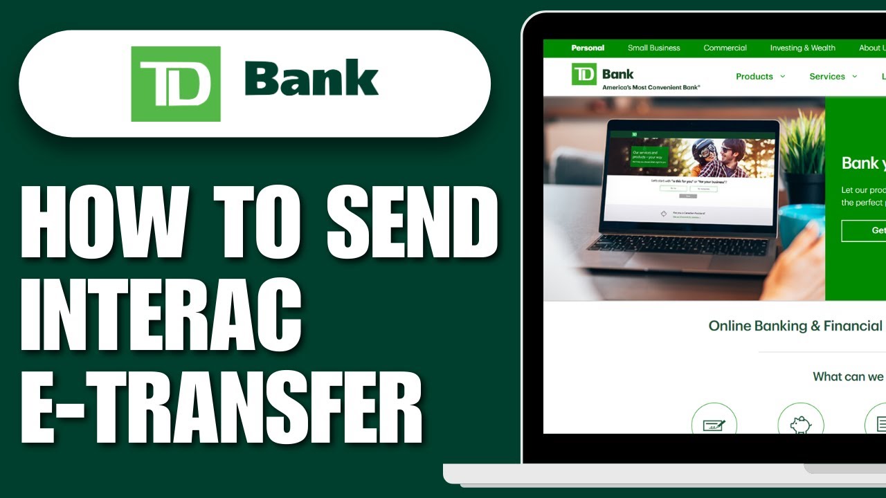 How To Send Interac e-Transfer on TD Bank App (2024) - Full Guide - YouTube