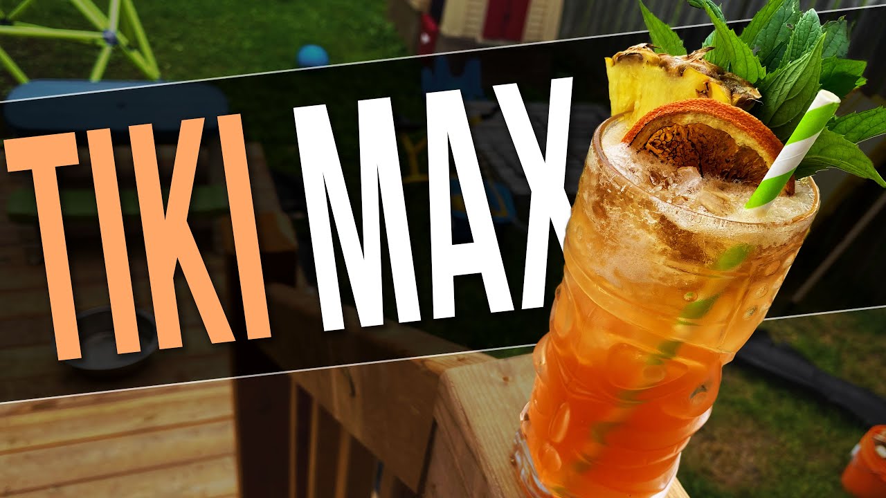 TIKI MAX - An Overly Complicated but Delicious Tiki Drink! - YouTube
