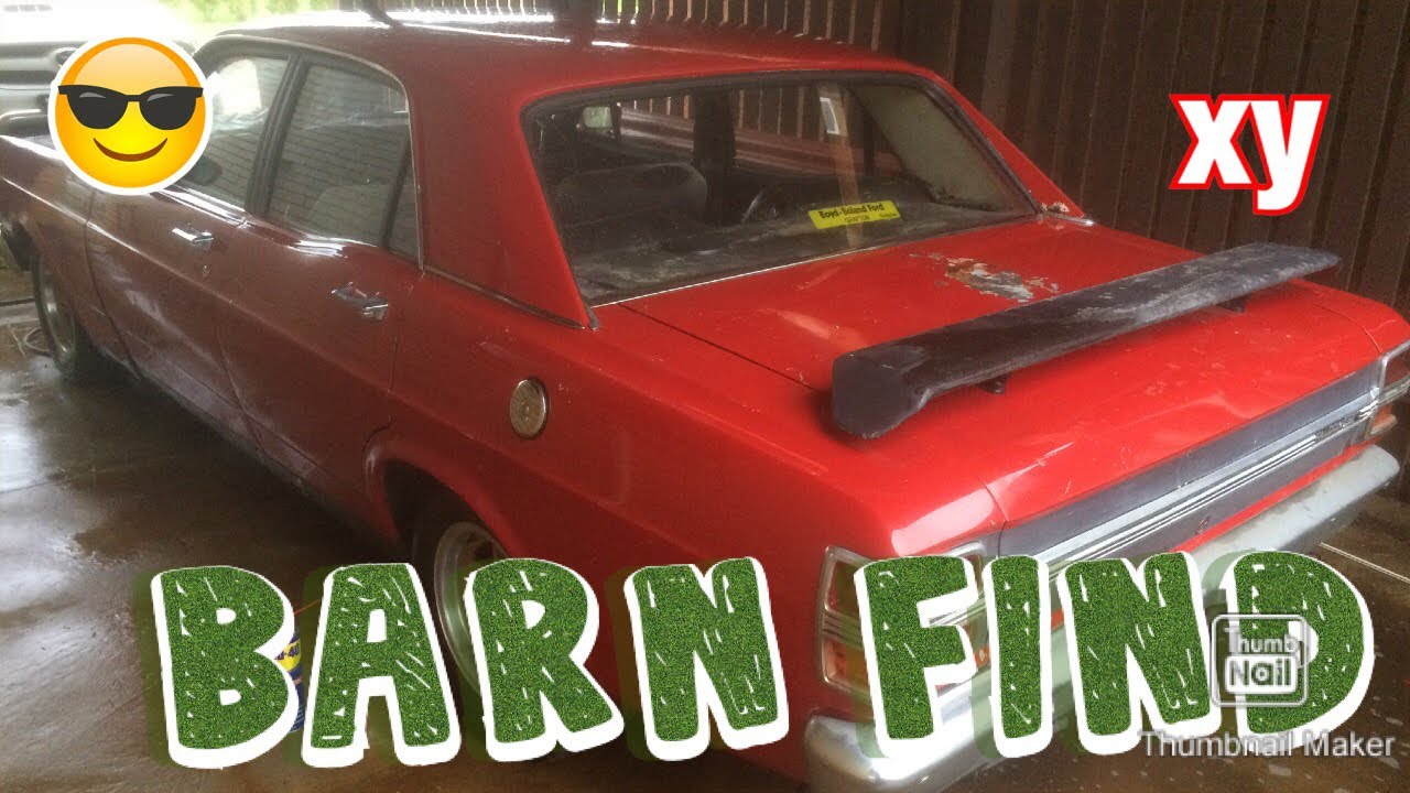 Xy Ford Falcon 1971 Gs Gt Barn Find V8 351Muscle car - YouTube