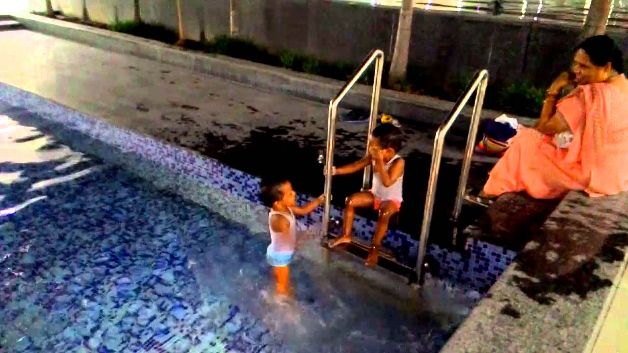 Akki&Annu : swimming panchsheel club - YouTube