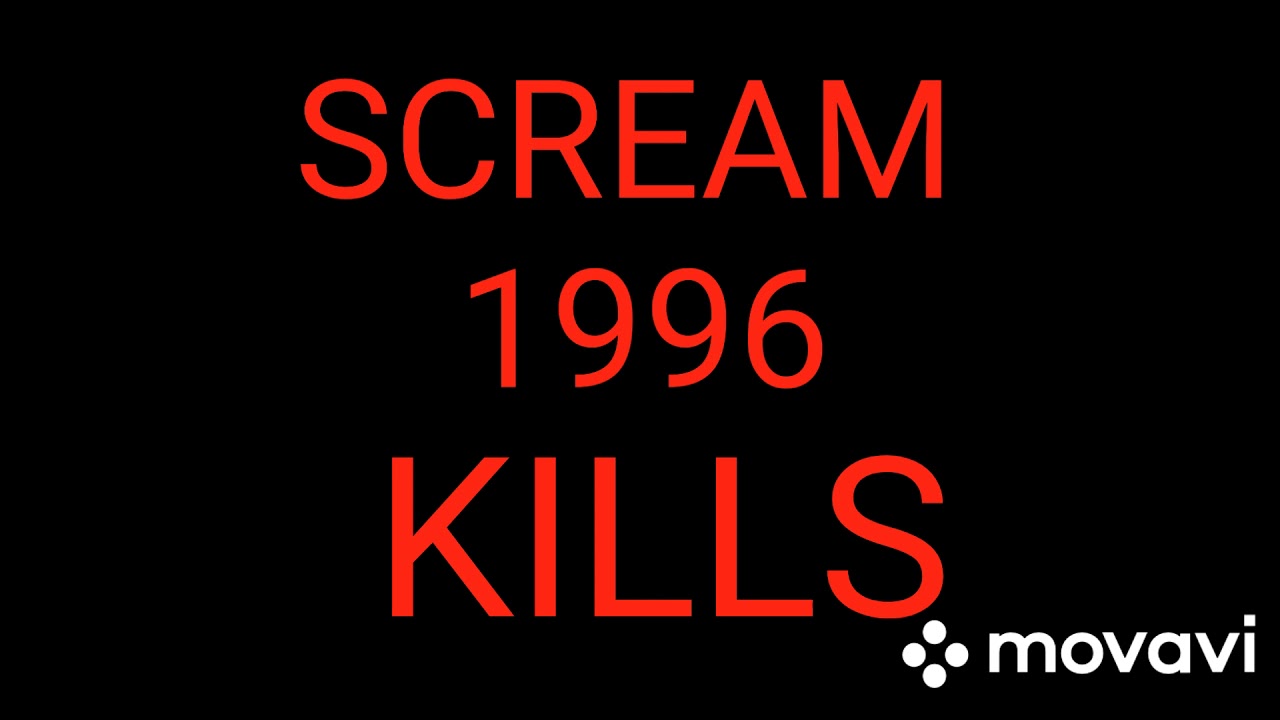 Scream (1996) Kill count - YouTube