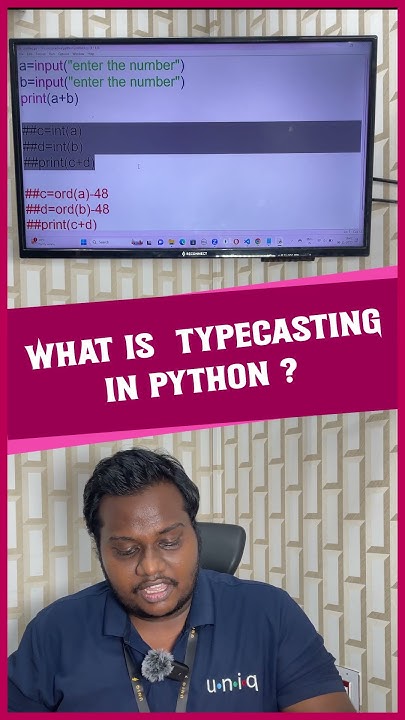 what is type casting in python ? | in Tamil | தமிழில் | #Shorts - YouTube