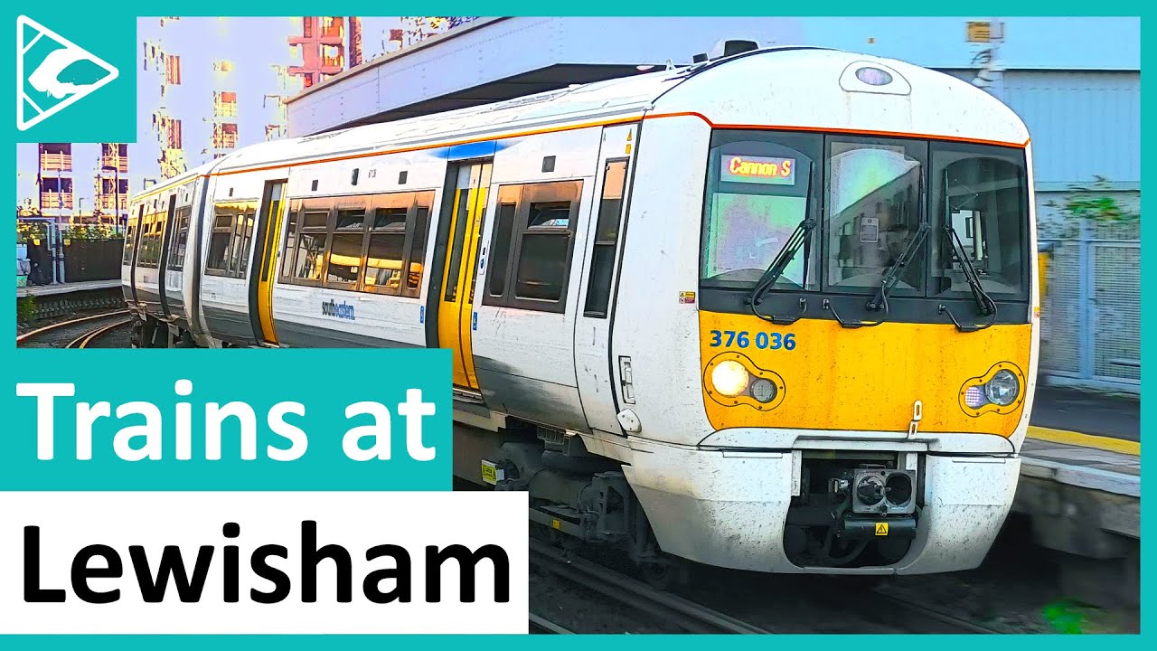 Trains at Lewisham (SEML) 04/12/2021 - YouTube