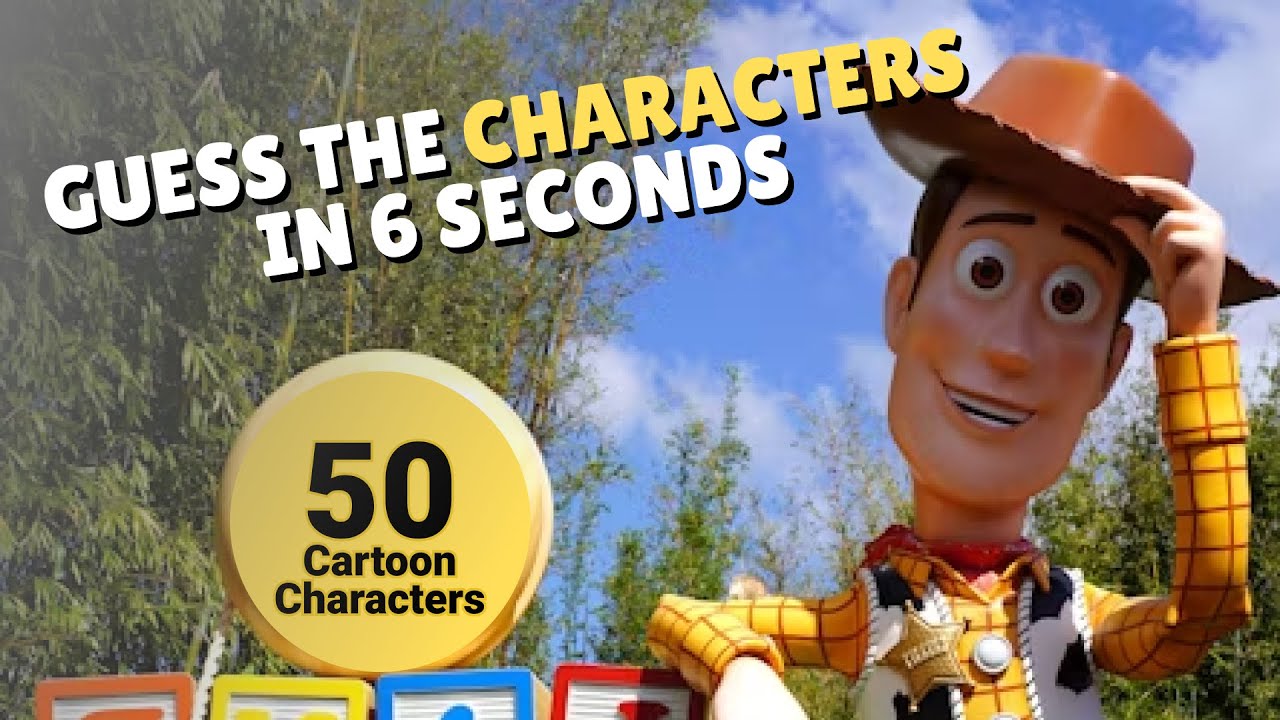 Guess the Cartoon Characters Challenge | Brain Games for Kids | Puzzle ...