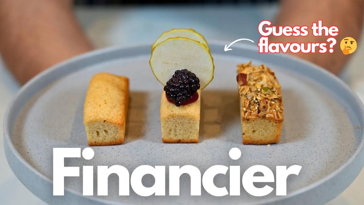 Jaw-Droppingly Simple Financier Cake Recipe! - YouTube