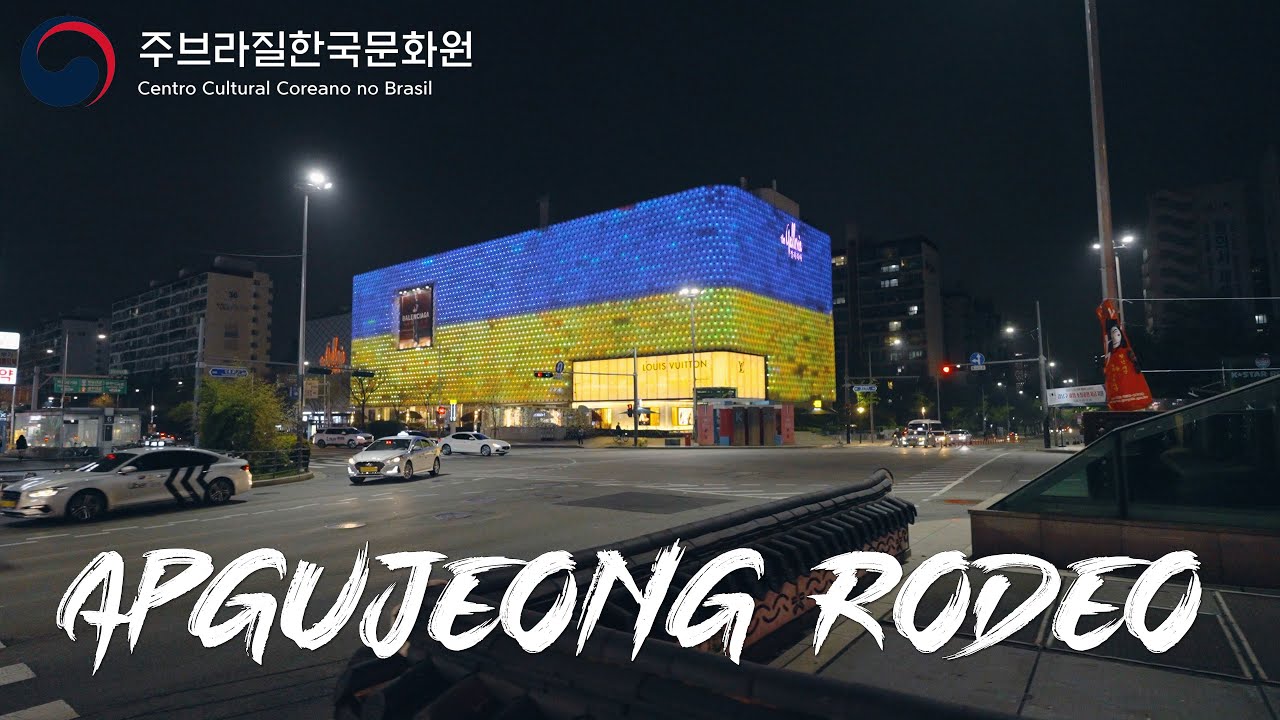 10/08 Tour Pela Coreia - Apgujeong Rodeo, Seoul - YouTube