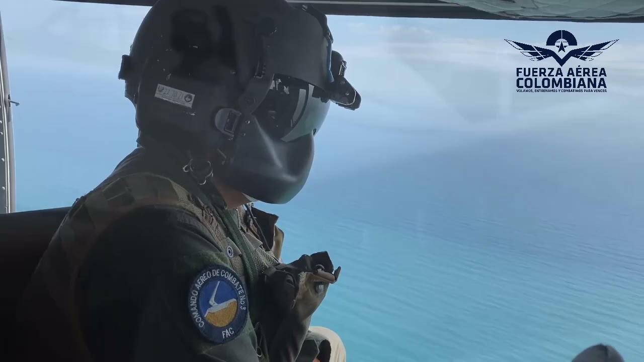 El Comando Aéreo de Combate No.3 cumple 44 años al servicio del Caribe ...