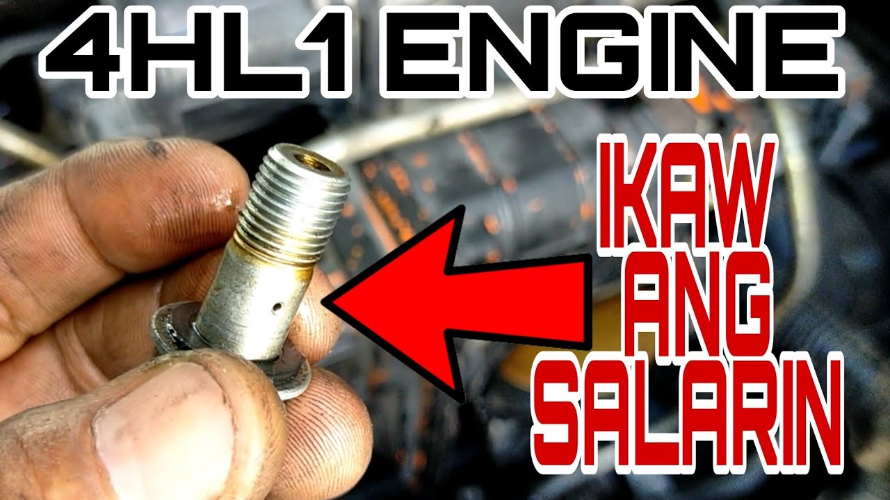4HL1 HARD STARTING || ENGINE OFTEN STOP || TROUBLESHOOTING - YouTube