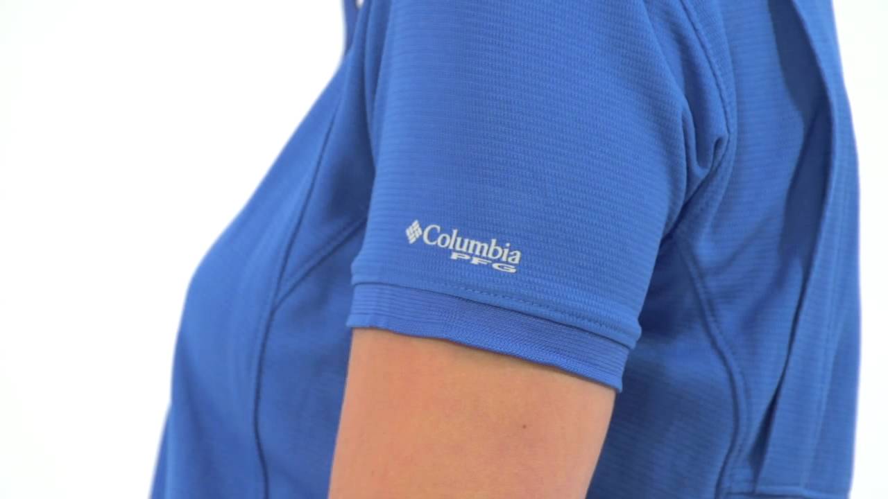 Columbia Women's PFG Women's Skiff Guide Polo - YouTube