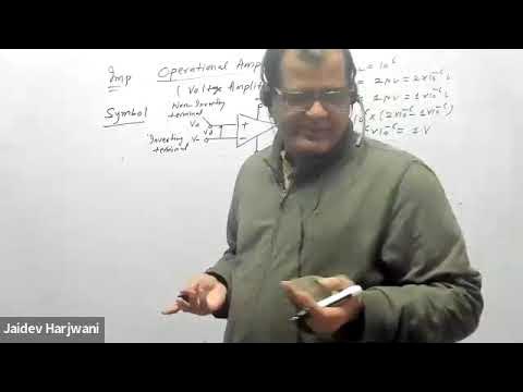Lecture 1 Basics of Operational Amplifier Electronics and Experimental Method | Dr Jaidev ...