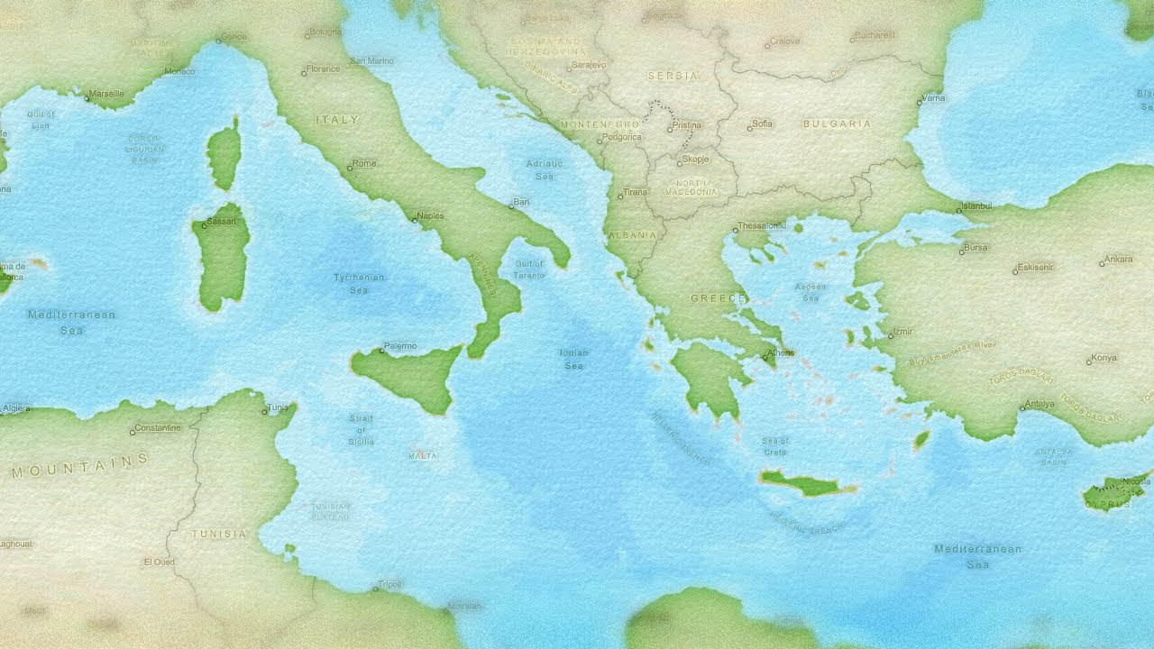 Make an Easy Watercolor Map in ArcGIS Online - YouTube