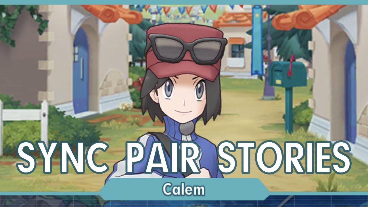 [Pokemon Masters] Sync Pair Stories - Calem - YouTube