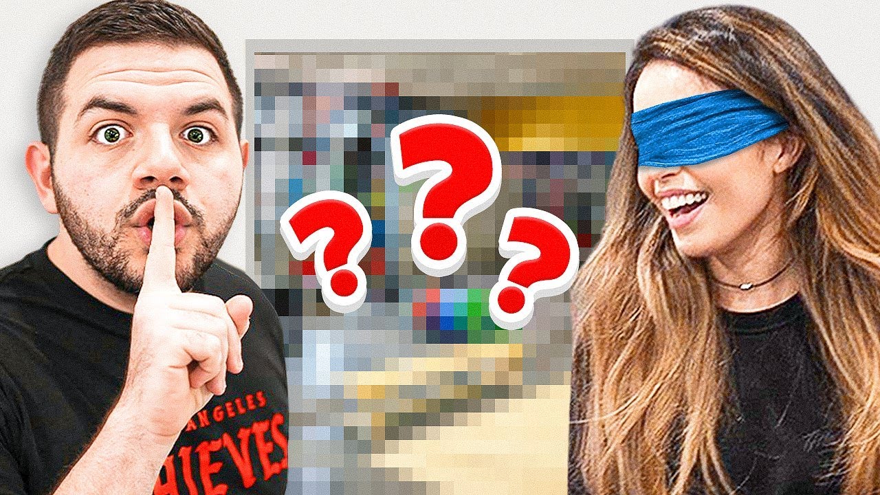 Surprising Valkyrae with a NEW 100T Room... - YouTube