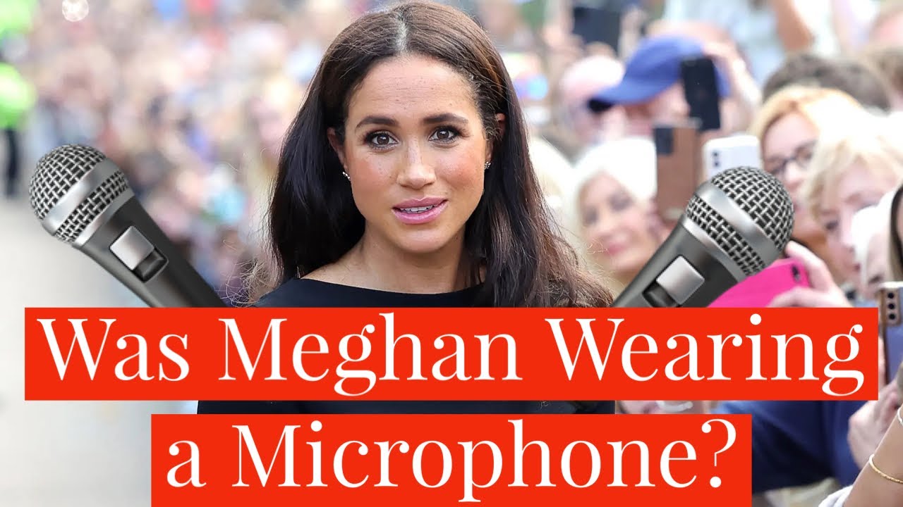 Is Meghan Markle Wearing a Mic so She Can Exploit the Royal Family's ...