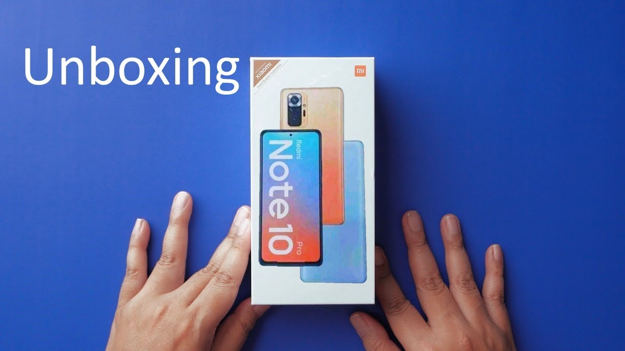 Redmi Note 10 Pro Max Unboxing | Redmi Note 10 Price In India - YouTube