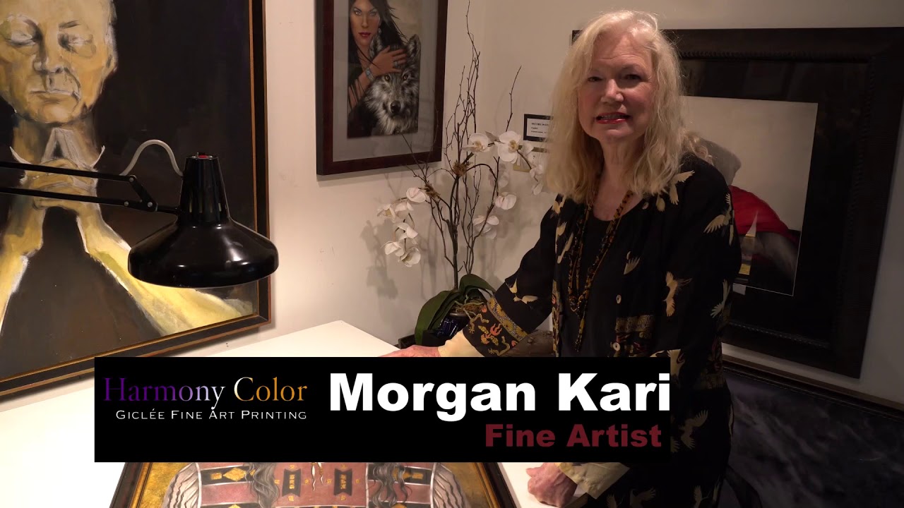 Native American Paintings With Morgan Kari - YouTube