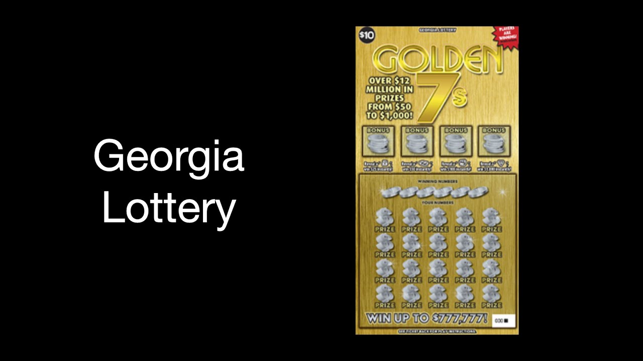 Golden 7s - Georgia Lottery $10 (November 2024) - YouTube