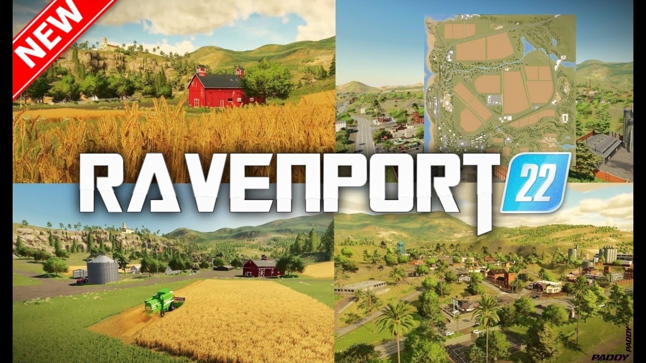 🆕#LS22 || NEW MAP: RAVENPORT 22 PC/ PS / XBOX / MAC - YouTube