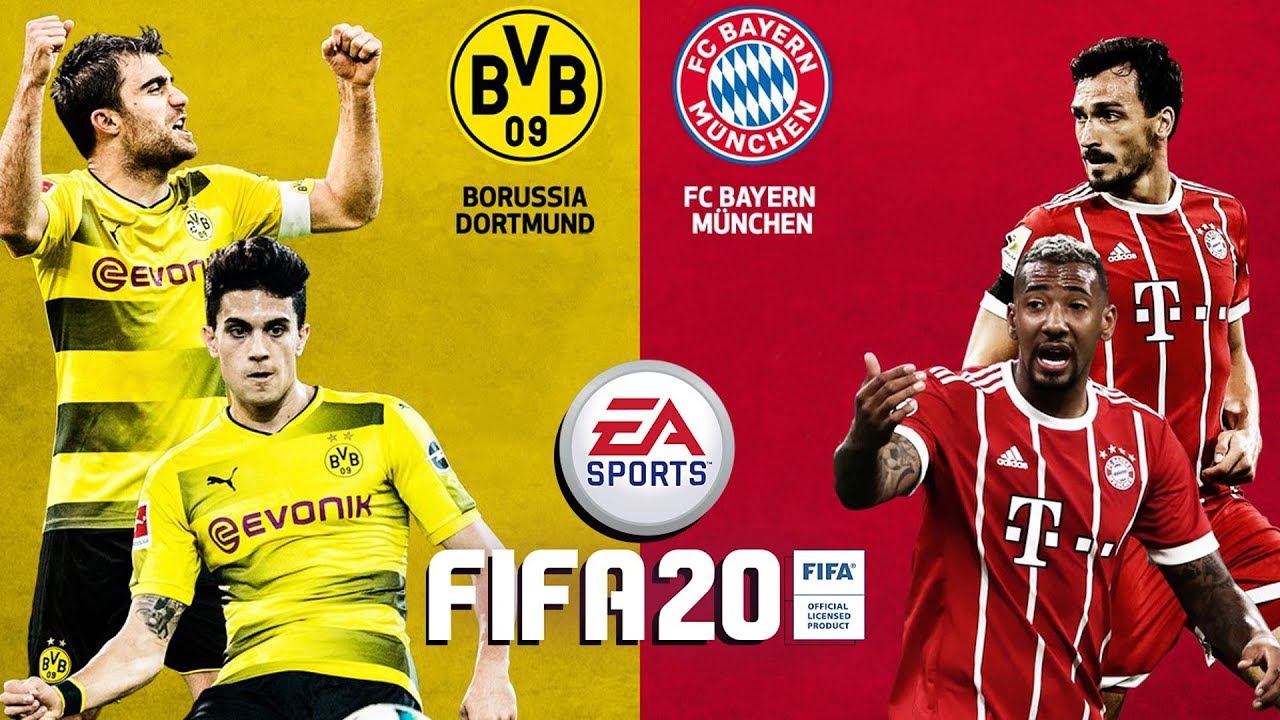 FINAL da Champions League nível ULTIMATE! Borussia vs. Bayern | FIFA 20 ...