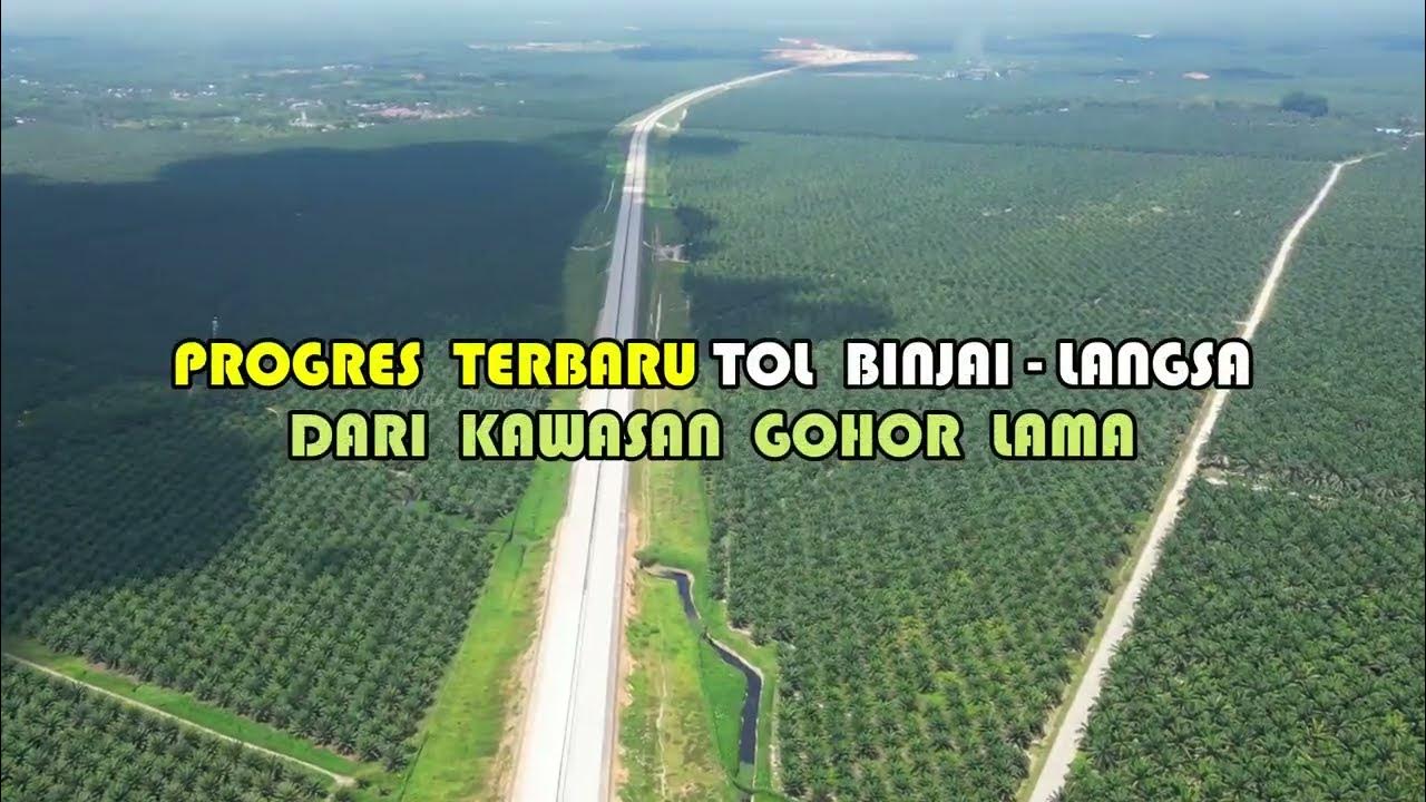 MELIHAT PROGRES TERBARU TOL BINJAI LANGSA DARI KAWASAN GOHOR LAMA - YouTube