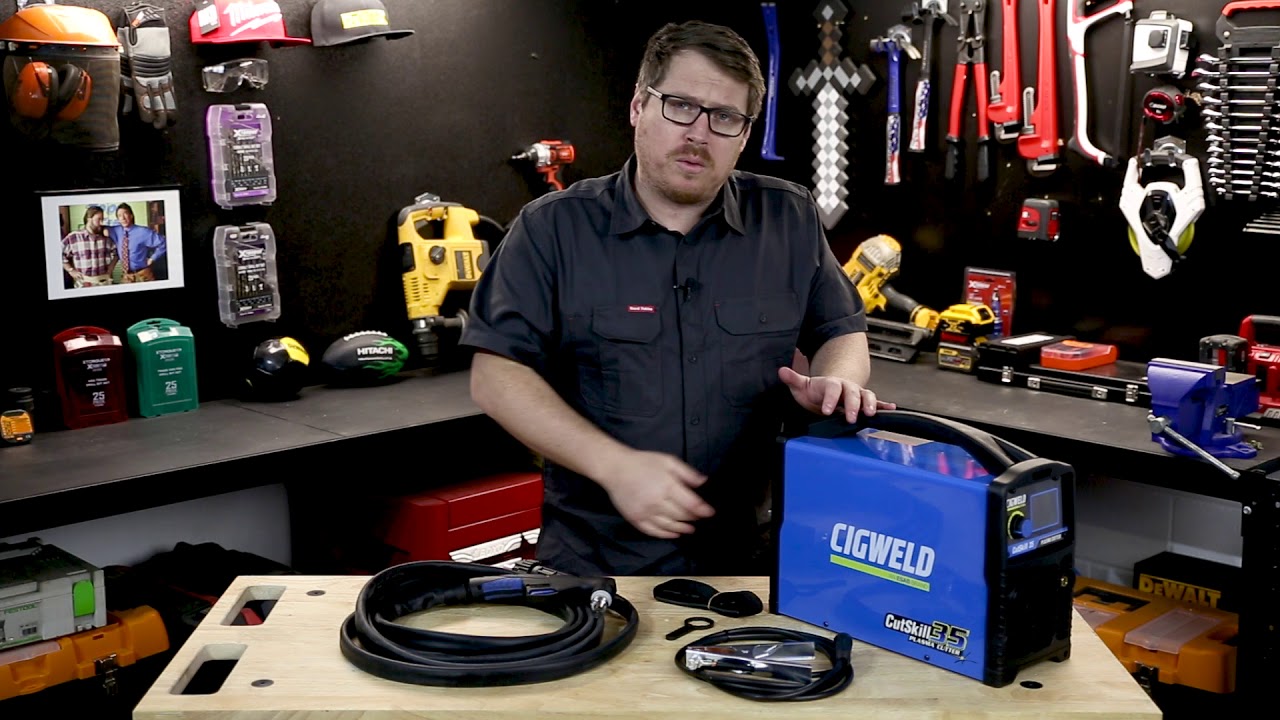 CIGWELD CutSkill 35 Plasma Cutter - Sydney Tools - YouTube