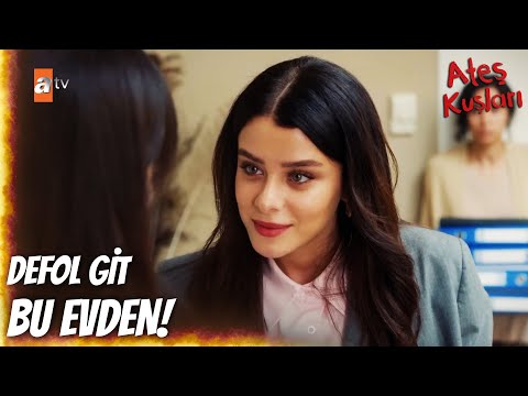 Gülayşe, Nazmiye'yi evden attı - Ateş Kuşları 23. Bölüm