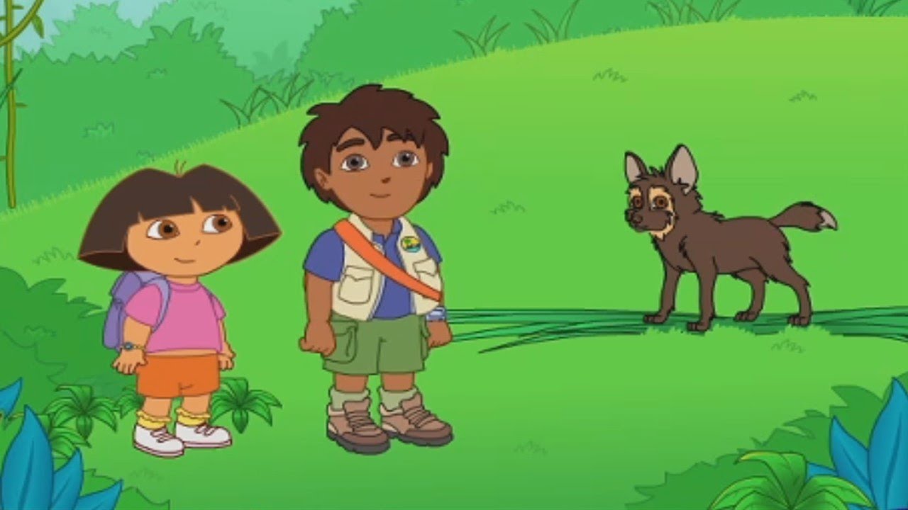Diego & Dora - GO DIEGO GO! WOLF PUP RESCUE (Watchkreen Style) - YouTube