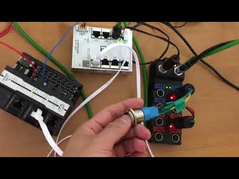 Omron.EthernetIP Communication with HTP Junction Box IO - YouTube