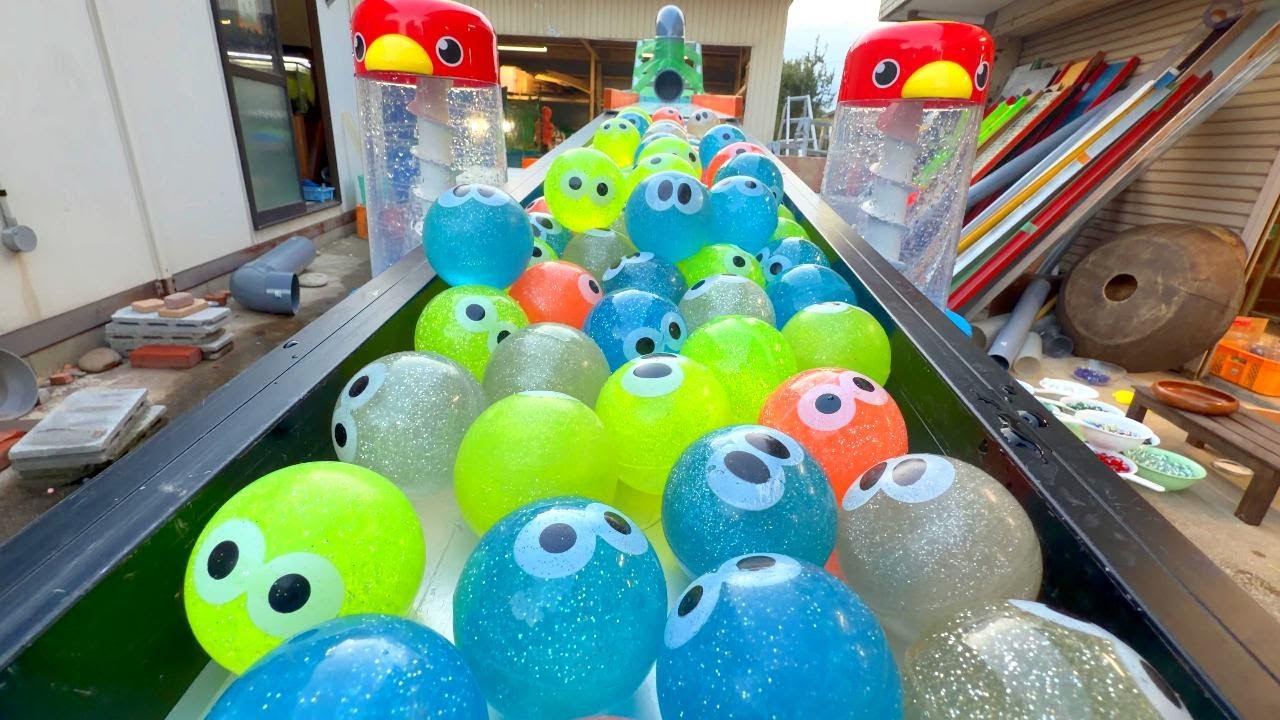 Smile Marble Run ☆ A secret marble-rolling course created by an artist ...