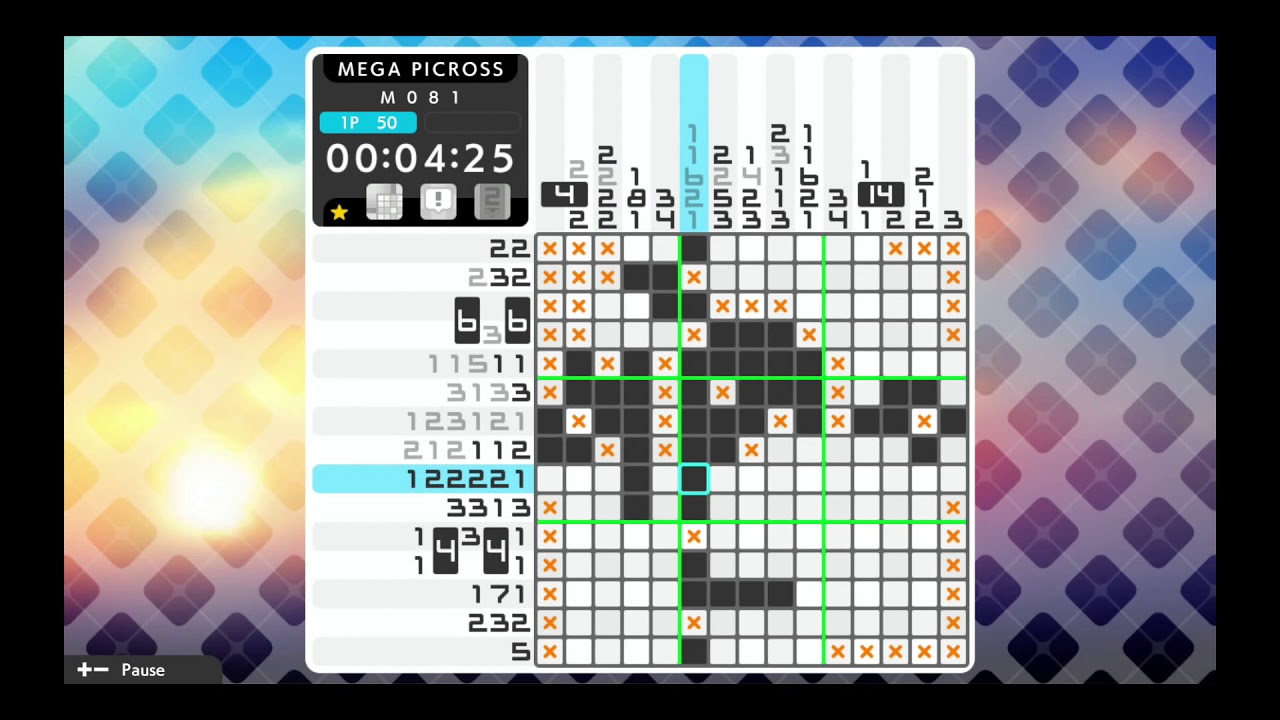 Picross S4 Switch M081 - YouTube