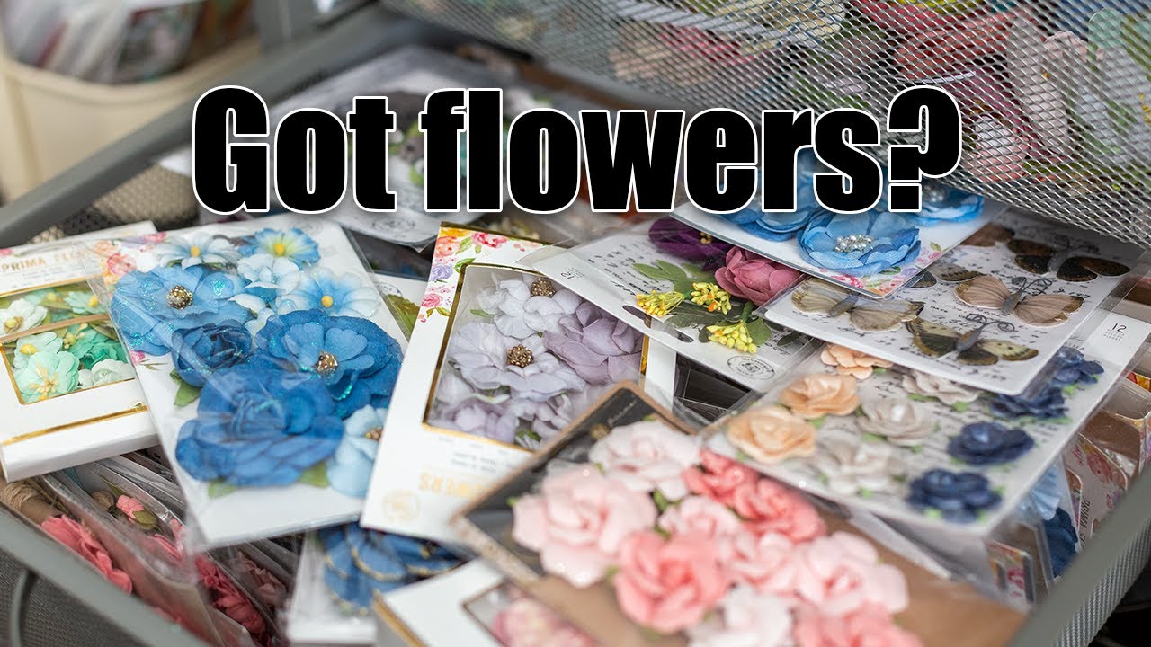Flower Organization | Craft room - YouTube